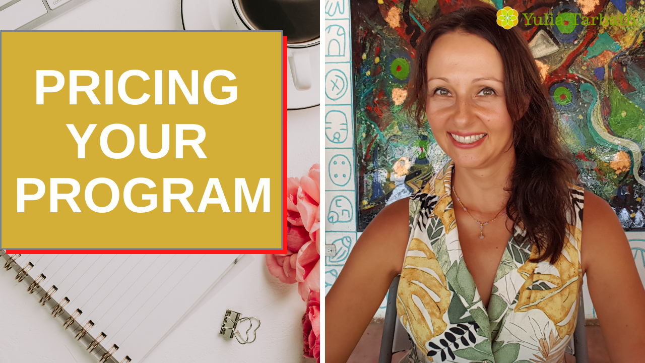 How To Price Your Health Coaching Program - How Many Options? | Yulia ...